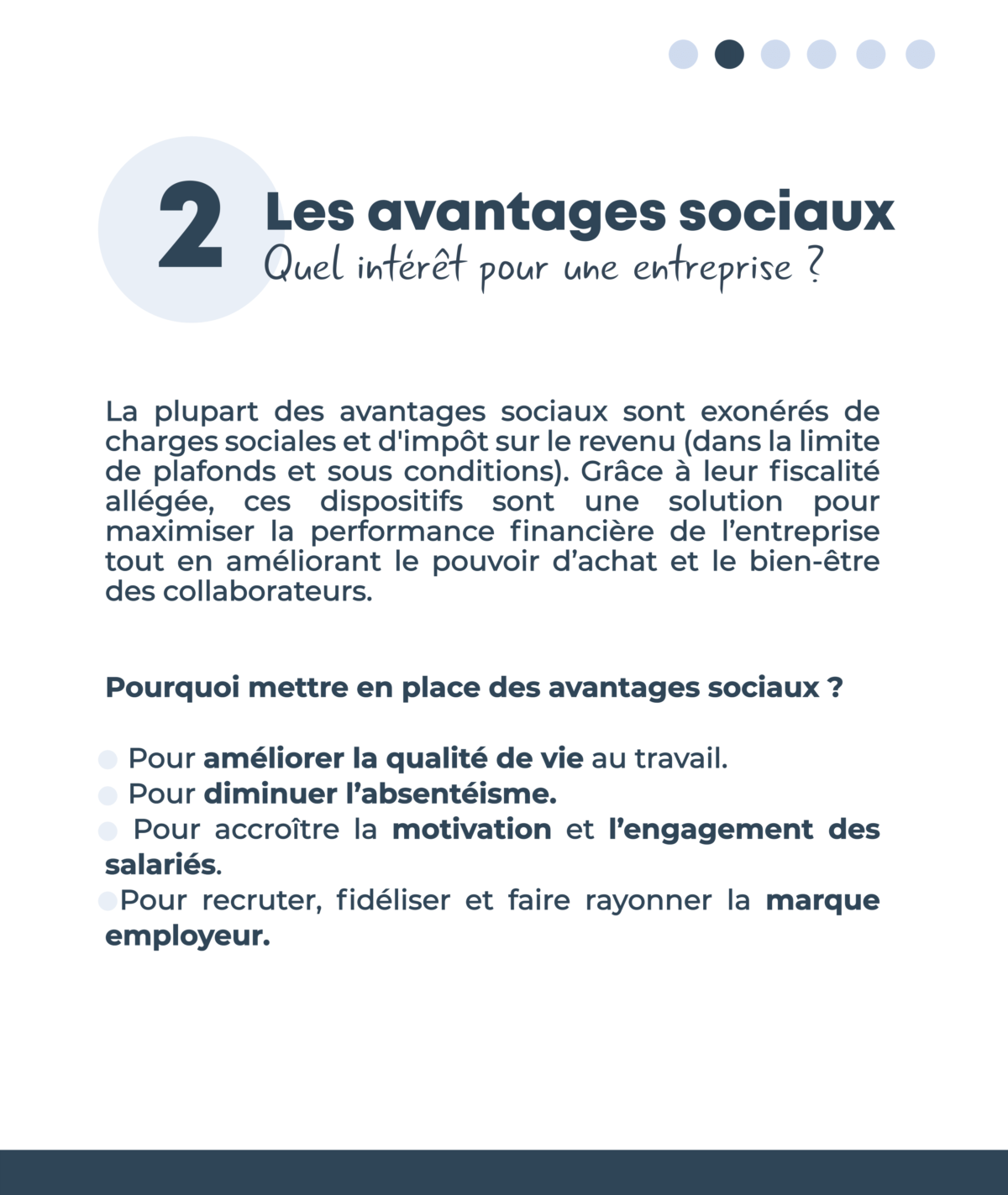 Les avantages sociaux en entreprise - Avel RH